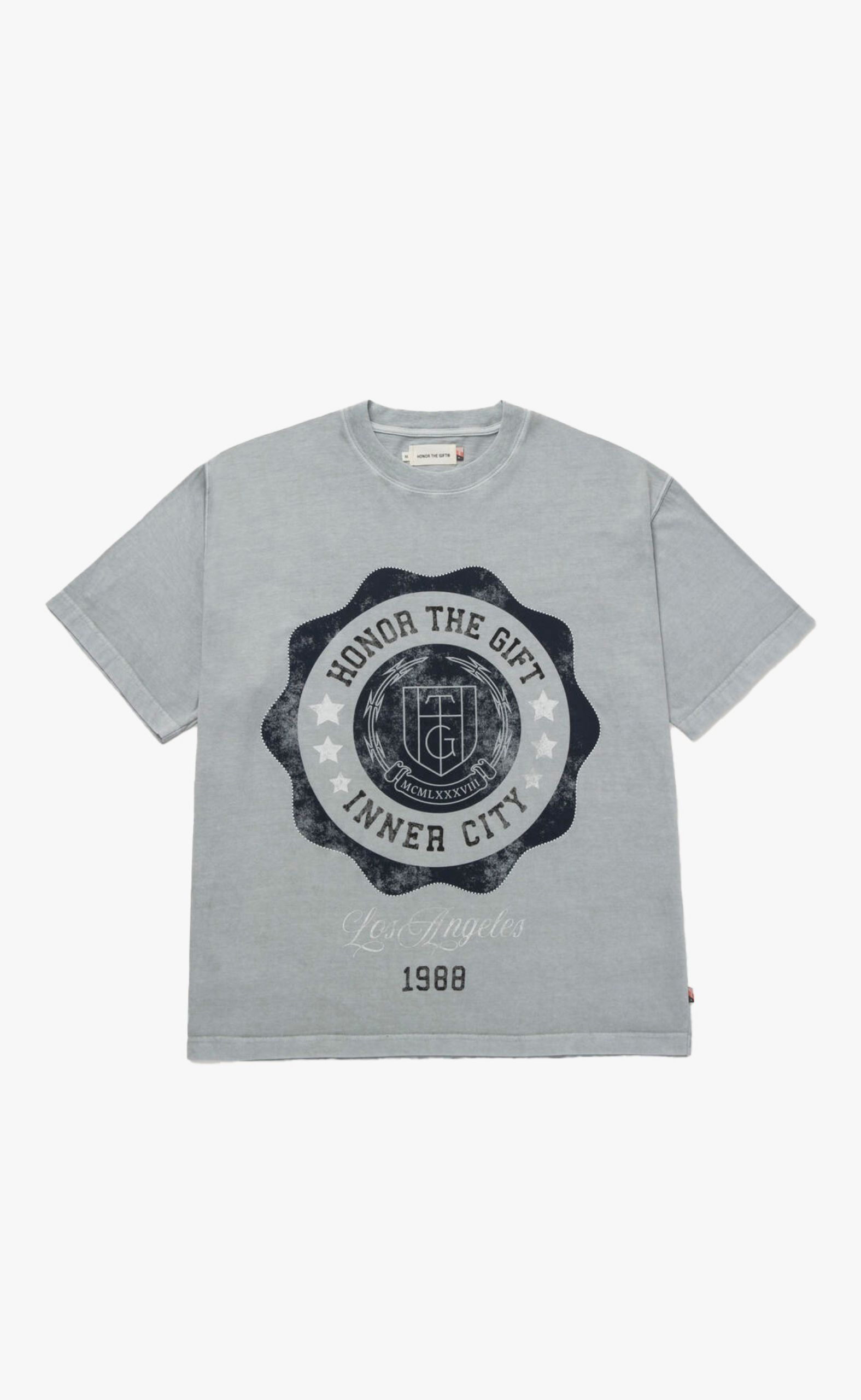 HTG SEAL LOGO STONE T-SHIRT