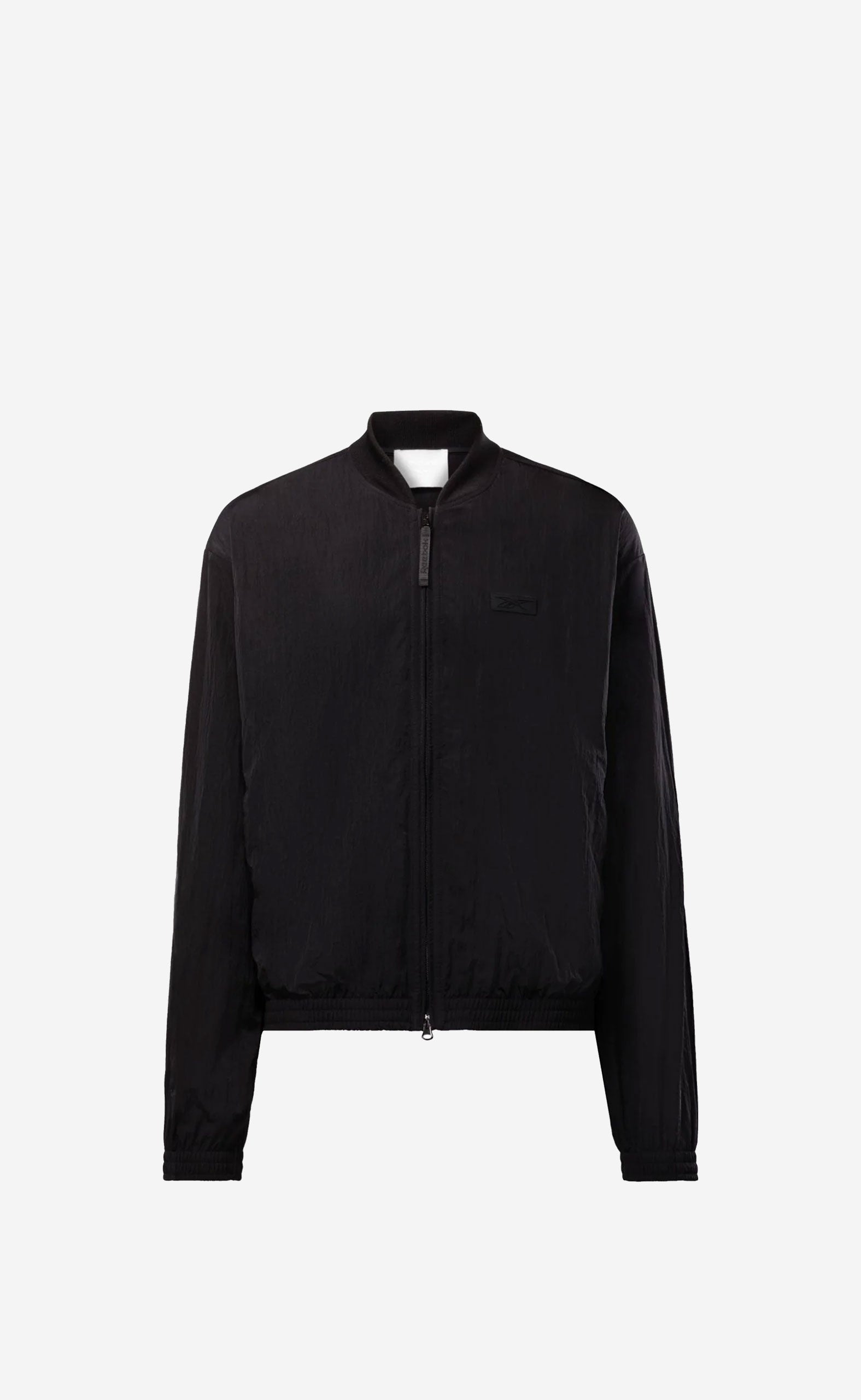 UNISEX BOMBER TRACK JACKET BLACK ANTHR